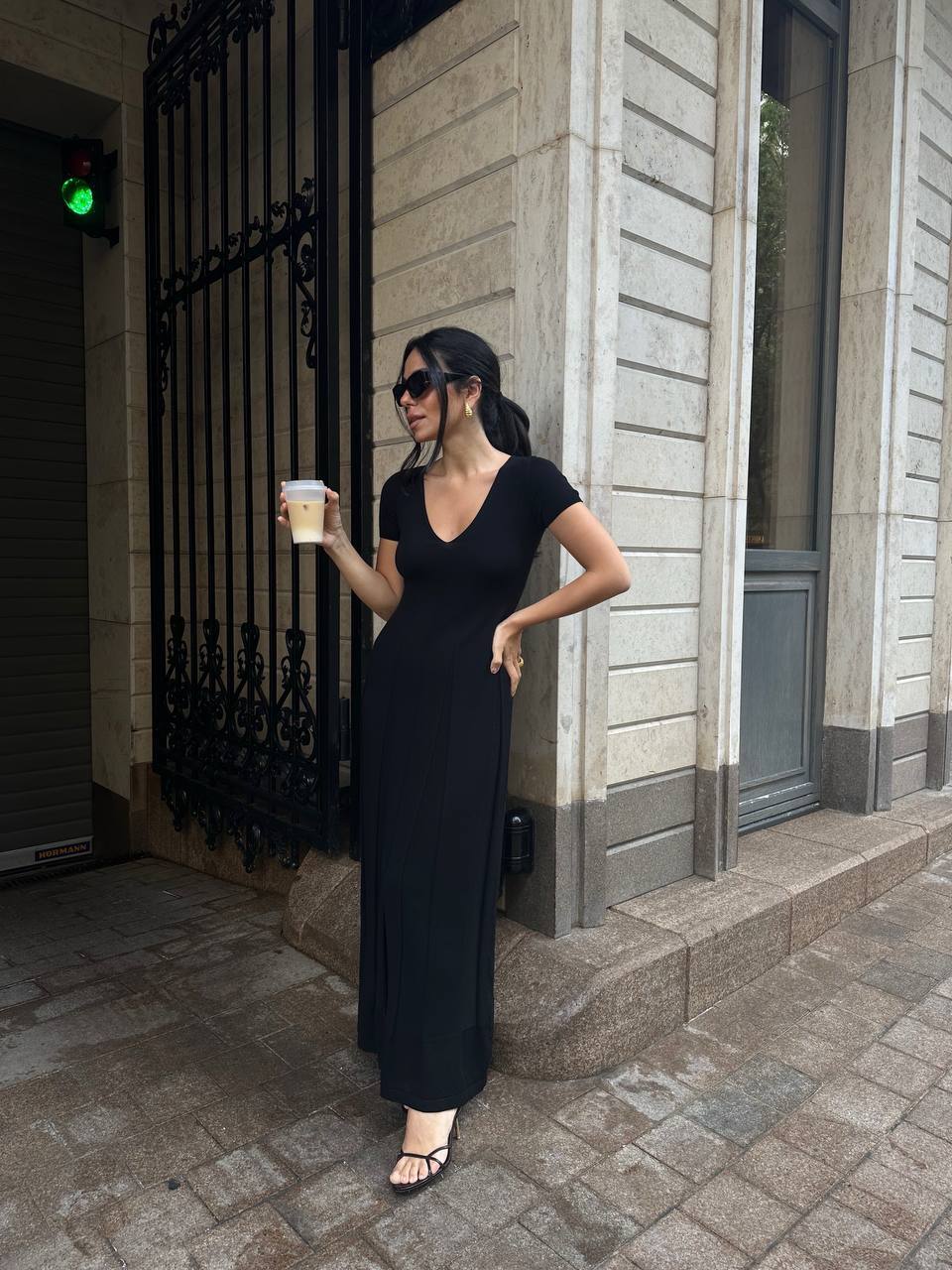 MARIKA dress, black – TRY ON DRESS